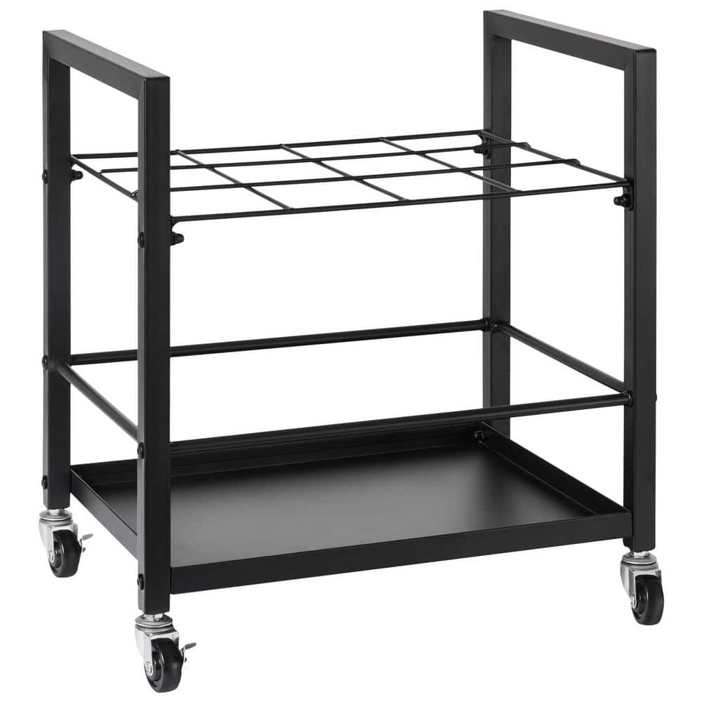 SKYSHALO Blueprint Storage Rack, 12 Slots Blueprint Holder with Wheels ...