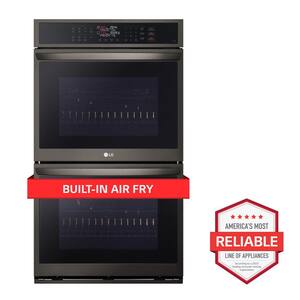 LG 9.4 cu. ft. Smart Double Wall Oven with Fan Convection, Air Fry in ...