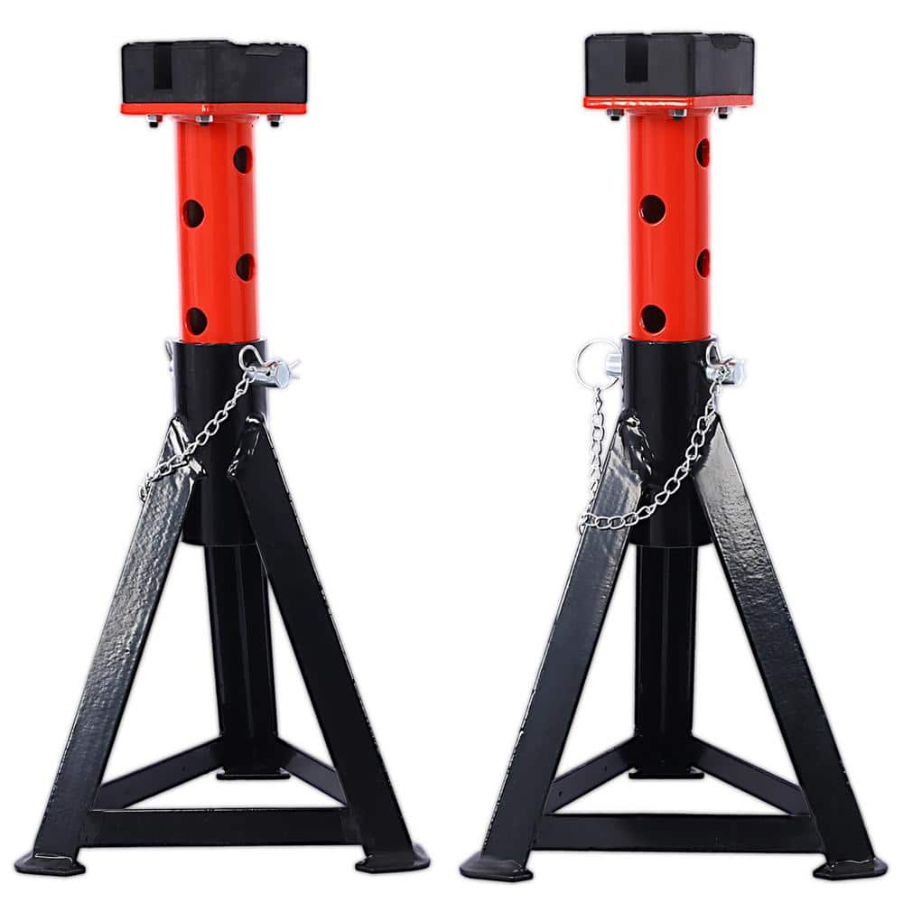 WRIGHTMASTER 3-Ton Jack Stand with Pair of Axle Stands DJ2568157 - The ...