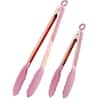 Zulay Kitchen 2-Pack (9 in. and 12 in.) Tongs for Cooking with Silicone ...