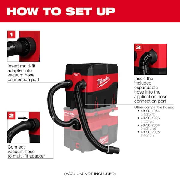 Milwaukee PACKOUT Compact Debris/Dust Separator 49-90-2200 - The Home Depot