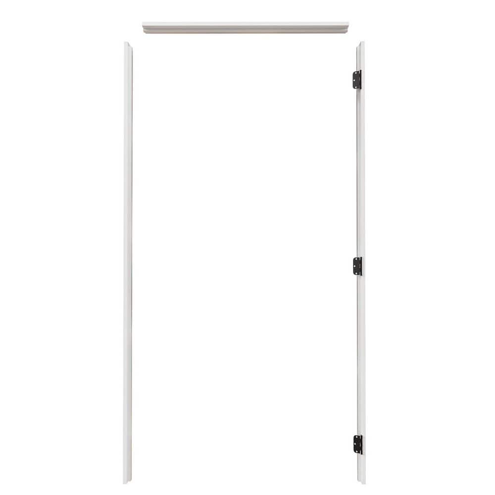 ARK DESIGN 36 x 80 in. Primed Wood Knock Down Door Frame 3-Piece Plus ...