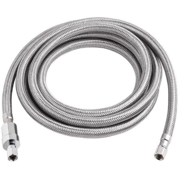 Everbilt 10 ft. Stainless Steel Ice Maker Connector 98284 - The Home Depot