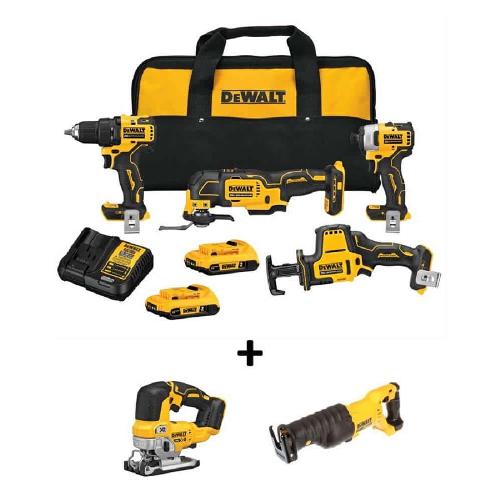 Reviews for DEWALT ATOMIC 20-Volt MAX Cordless Brushless Combo Kit (4 ...