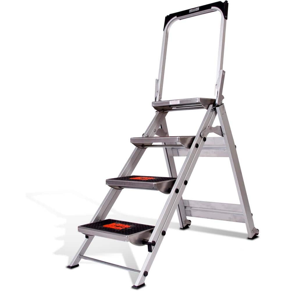 Reviews for Little Giant Ladder Systems 4-Step Safety Aluminum Step ...