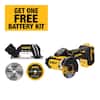 DEWALT 20V XR Cordless 3 in. Cut-Off Tool (Tool Only) DCS438B - The ...