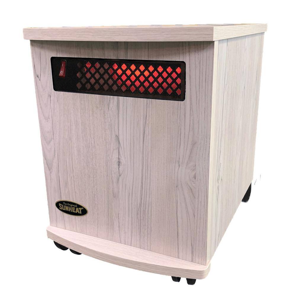 Original SUNHEAT Electric Infrared Heater in Antique White USA1500-M ...