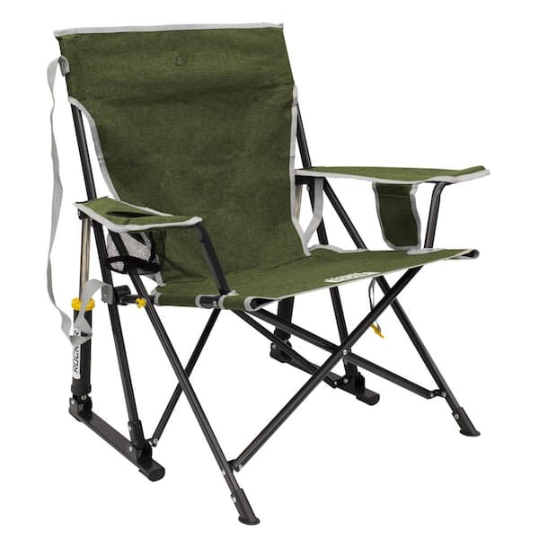 MOEPISY Loden Green Aluminum Portable Outdoor Rocking Chair 084BVD7N6 ...