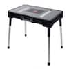 Husky 35 in. W x 22 in. D Portable Jobsite Workbench with Heavy Duty Metal Legs 224317 The Home Depot