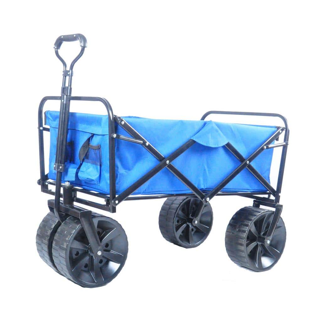 Wateday 4 cu. ft. Collapsible Folding Fabric Garden Cart PF-tui506 ...