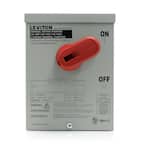 Leviton 30 Amp 600 Volt Industrial Grade 3-Pole Toggle In Type 1 ...