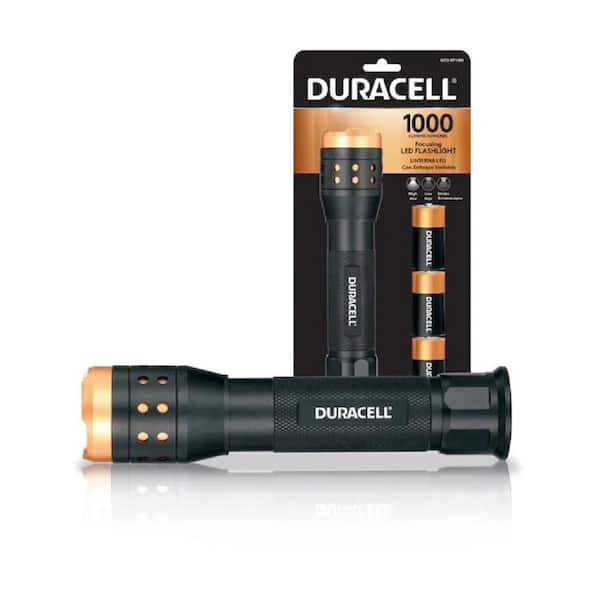 Duracell 1000 Lumen Aluminum Focusing LED Flashlight 3 Modes with ...