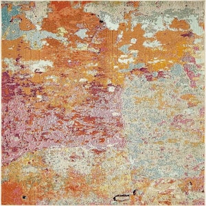 Unique Loom Chromatic Joyous Multi 8' 0 x 10' 0 Area Rug 3139856 - The ...