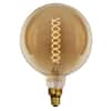 Feit Electric 60-Watt Equivalent G63 Dimmable Spiral Filament Oversized ...