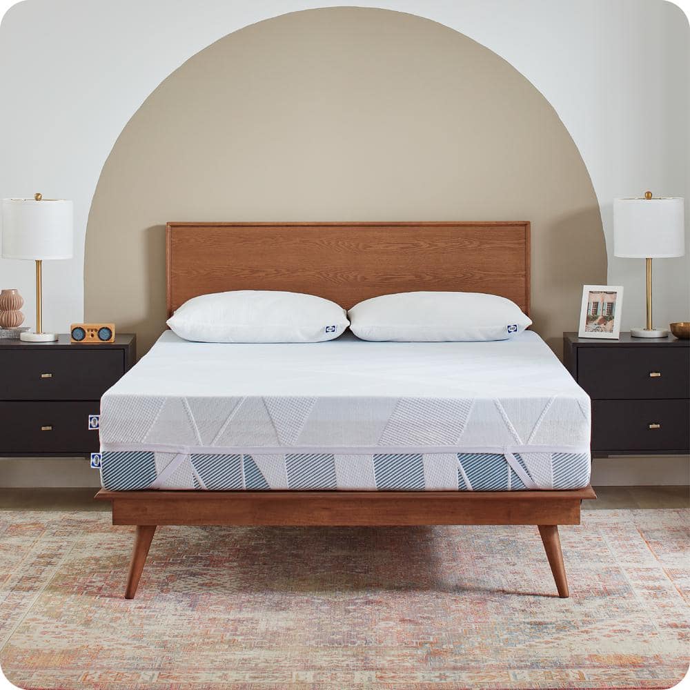 Sealy Dreamlife 3 in. California King Gel Memory Foam Cooling Cover ...