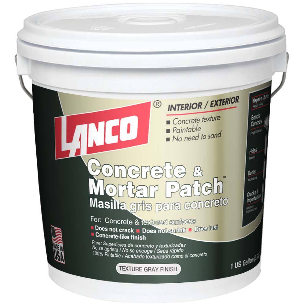 Lanco 1 gal. Concrete and Mortar Patch-CP224-4 - The Home Depot