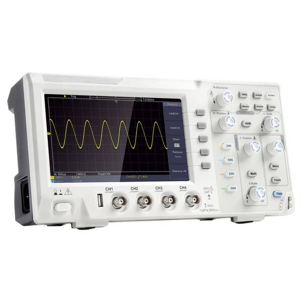 SKYSHALO Digital Oscilloscope, 1GS/S Sampling Rate, 100MHZ Bandwidth ...