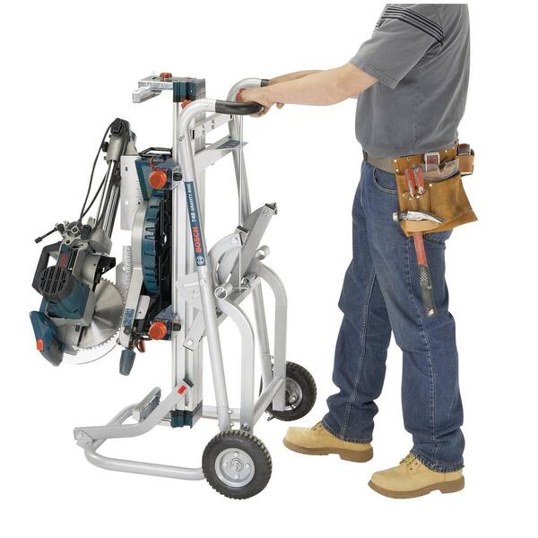 Reviews for Bosch Portable Folding Gravity Rise Miter Saw Stand with Wheels Pg 1 The Home Depot