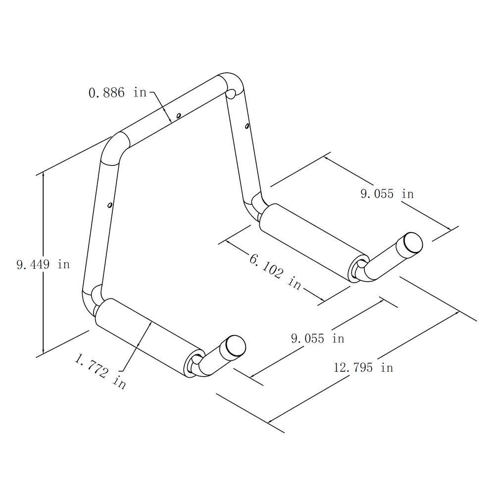 Husky Double Arm Super Hook 861665 - The Home Depot
