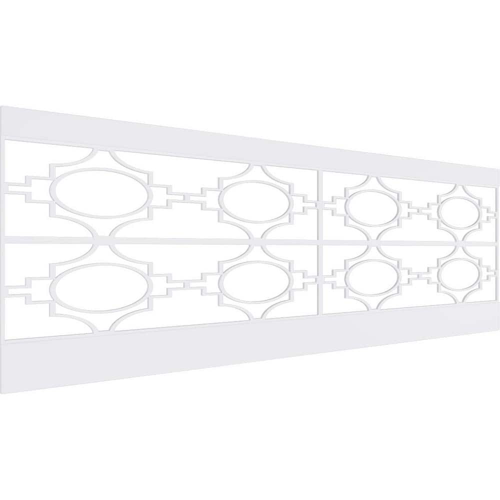 Ekena Millwork 32 in. H x 94-1/2 in. W 21.04 sq. ft. Gypsum PVC ...