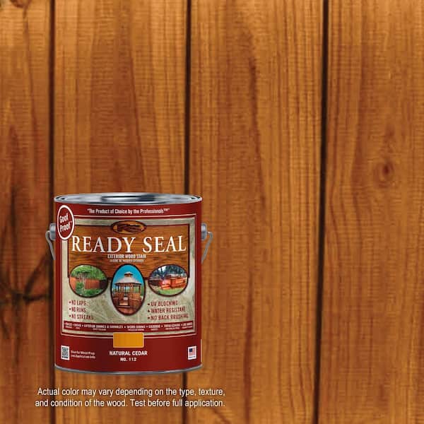 Reviews for Ready Seal 1 gal. Natural Cedar Exterior Wood Stain and ...