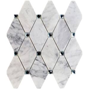 Ivy Hill Tile Mirage Lozenge Asian Statuary 11.25 in. x 10.5 in. x 8 mm ...