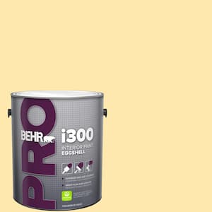 BEHR PRO 1 gal. #350B-4 Lemon Souffle Low Luster Exterior Paint PR62001 ...