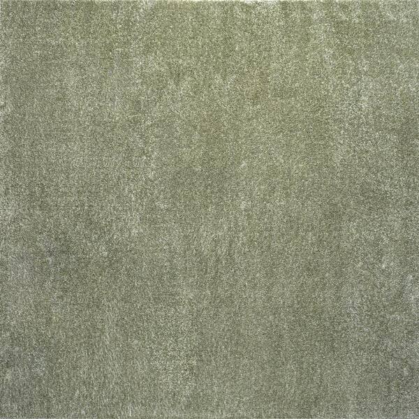 JONATHAN Y Haze Solid Low-Pile Green 9 ft. Square Area Rug SEU100O-9SQ ...