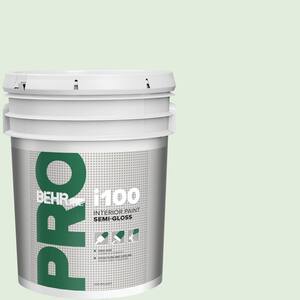 BEHR PRO 1 gal. #M400-1 Establish Mint Semi-Gloss Interior Paint ...