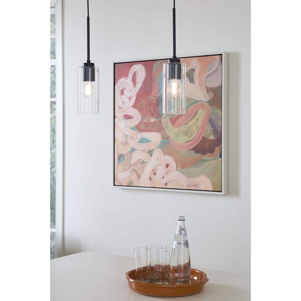 Progress Lighting Cofield Collection 4 in. 1-Light Matte Black ...