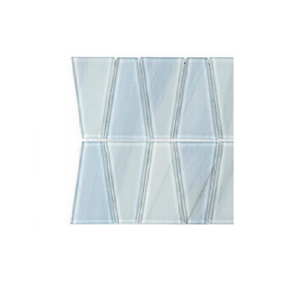 Jeffrey Court Take Home Tile Sample - Orbit Blue 4 in. x 4 in ...