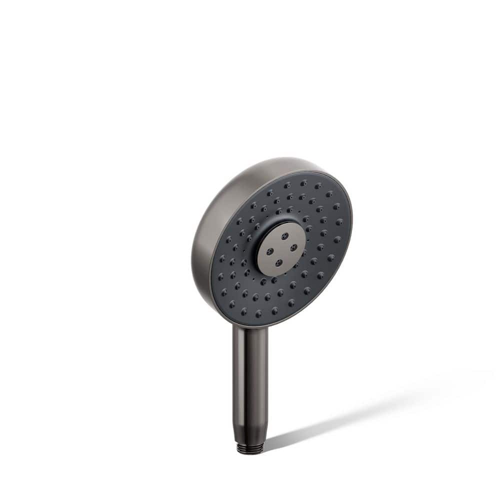 KOHLER Statement Round 3-Spray Wall Mount Handheld Shower Head 1.75 GPM ...