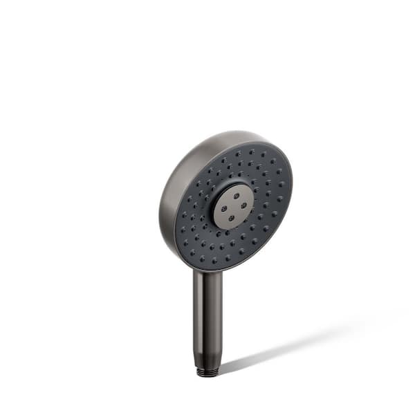 KOHLER Statement Round 3-Spray Wall Mount Handheld Shower Head 1.75 GPM ...