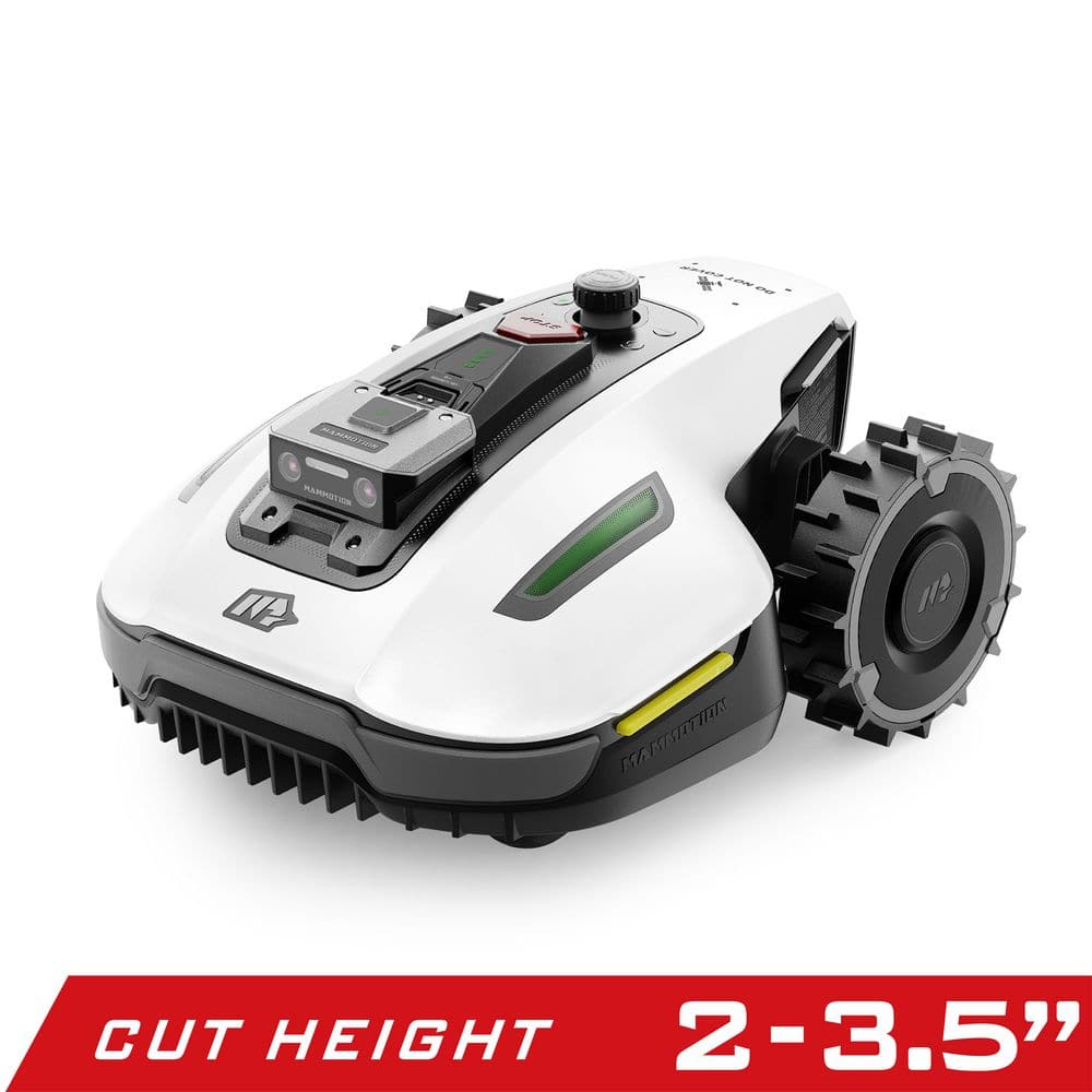 MAMMOTION Yuka mini 7.5 in. Robot Lawn Mower (1/4 Acre) Adjustable ...