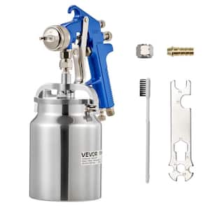 VEVOR LVLP Air Spray Gun, Gravity Feed Paint Sprayer Gun, 3 Nozzles (1. ...