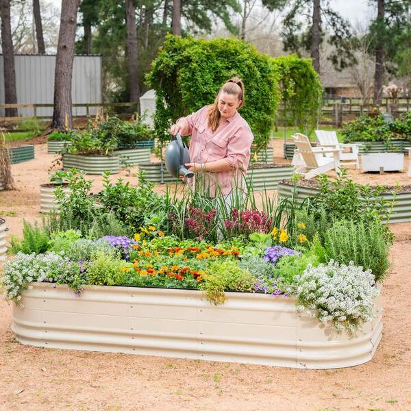 White Divided Raised Bed Garden How To Design A Potager, Or Kitchen