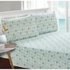 Harper Lane Turtle Road 4-Piece White Microfiber King Sheet Set 14831 ...