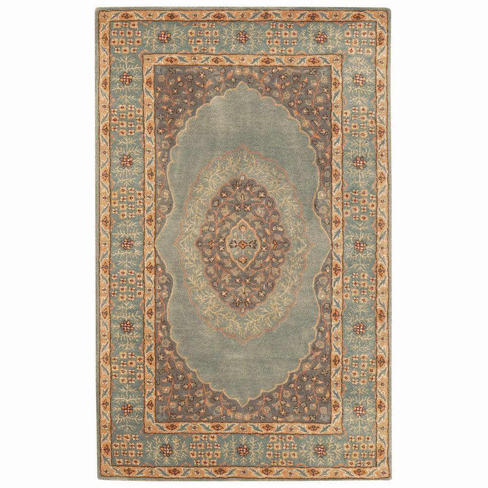 Home Decorators Collection Dorset Sage 5 Ft. 3 In. x 8 Ft. 3 In. Area ...