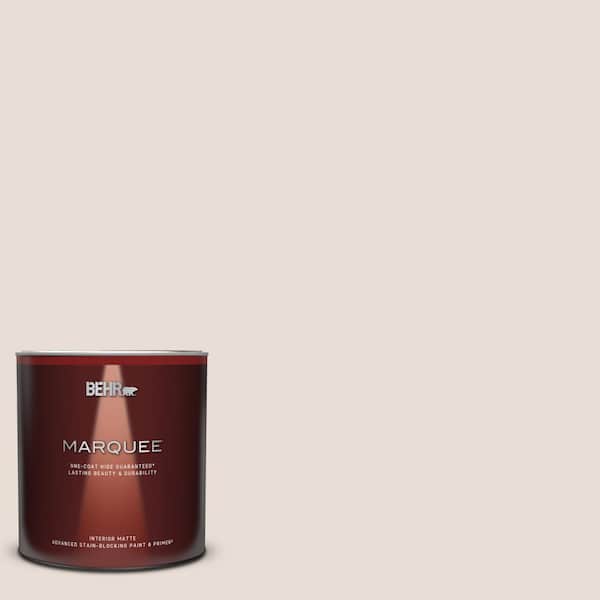 BEHR MARQUEE 1 Qt. #MQ3-08 Ballerina Beauty One-Coat Hide Matte ...