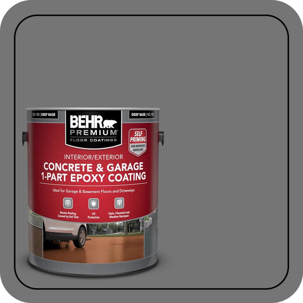 BEHR PREMIUM 1 gal. #PFC-84 Phantom Mist Self-Priming 1-Part Epoxy ...