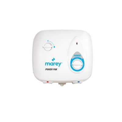 MAREY 18 kW, 4.4 GPM ETL Certified 220-Volt Self-Modulating Residential Multiple Points of Use ...