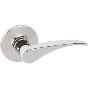 DELANEY HARDWARE Contemporary Square Polished Chrome Entry Door Sliding ...