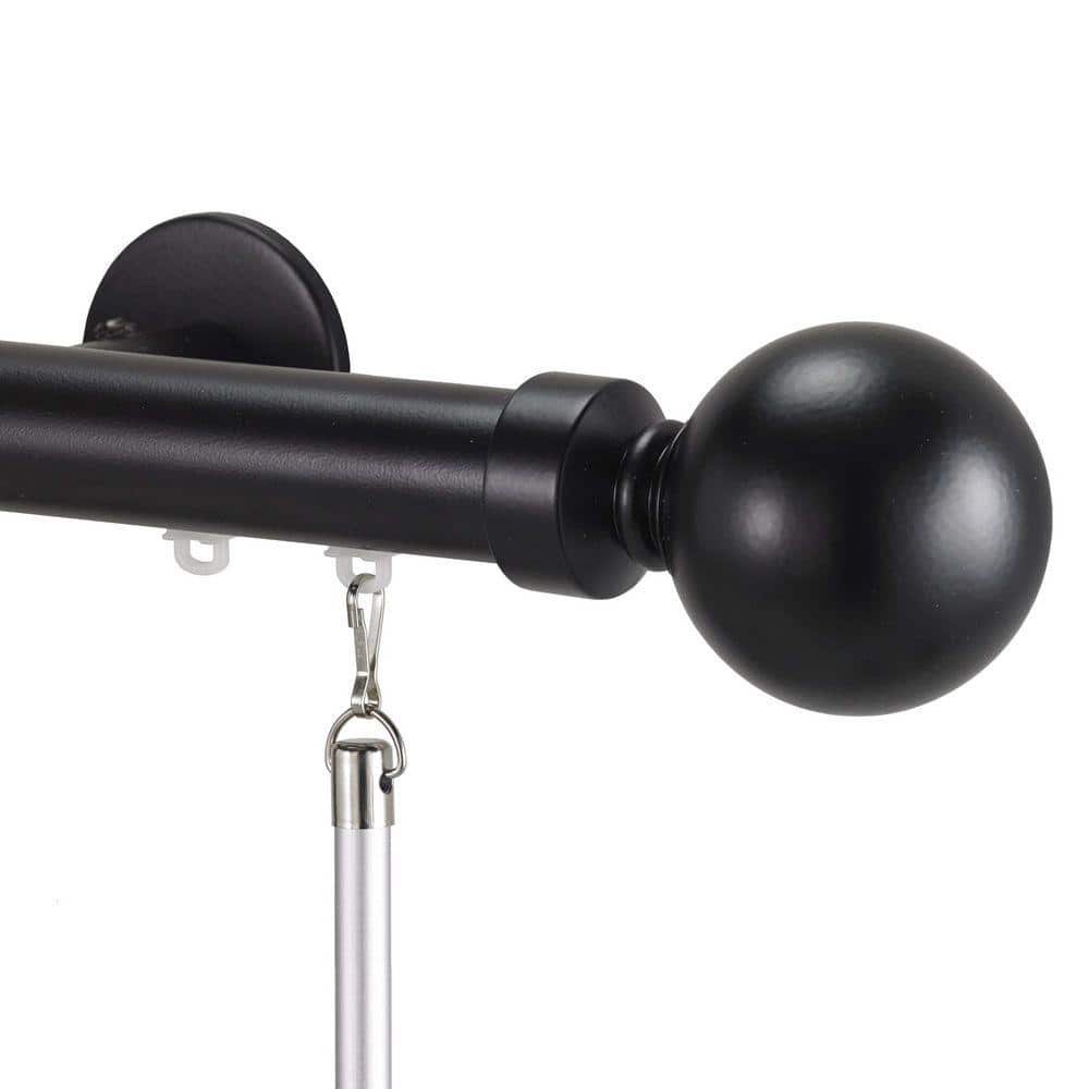 Art Decor Tekno Pro 72 in. Non-Adjustable 1.13 in. Diameter Traverse ...
