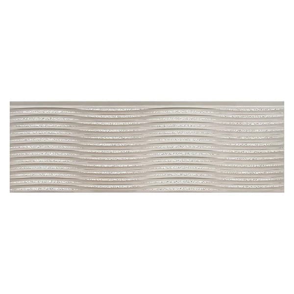 Jeffrey Court Mountain Gray 12 in. x 24 in. Matte Texture Stone Look ...