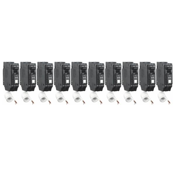 GE Q Line 15 Amp Single Pole Arc Fault Combination Circuit Breaker ...