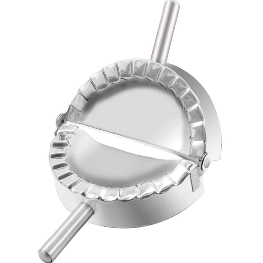 Wudkey 6 in. Empanda Press, Large Stainless Steel Dumpling Maker, 2-in ...