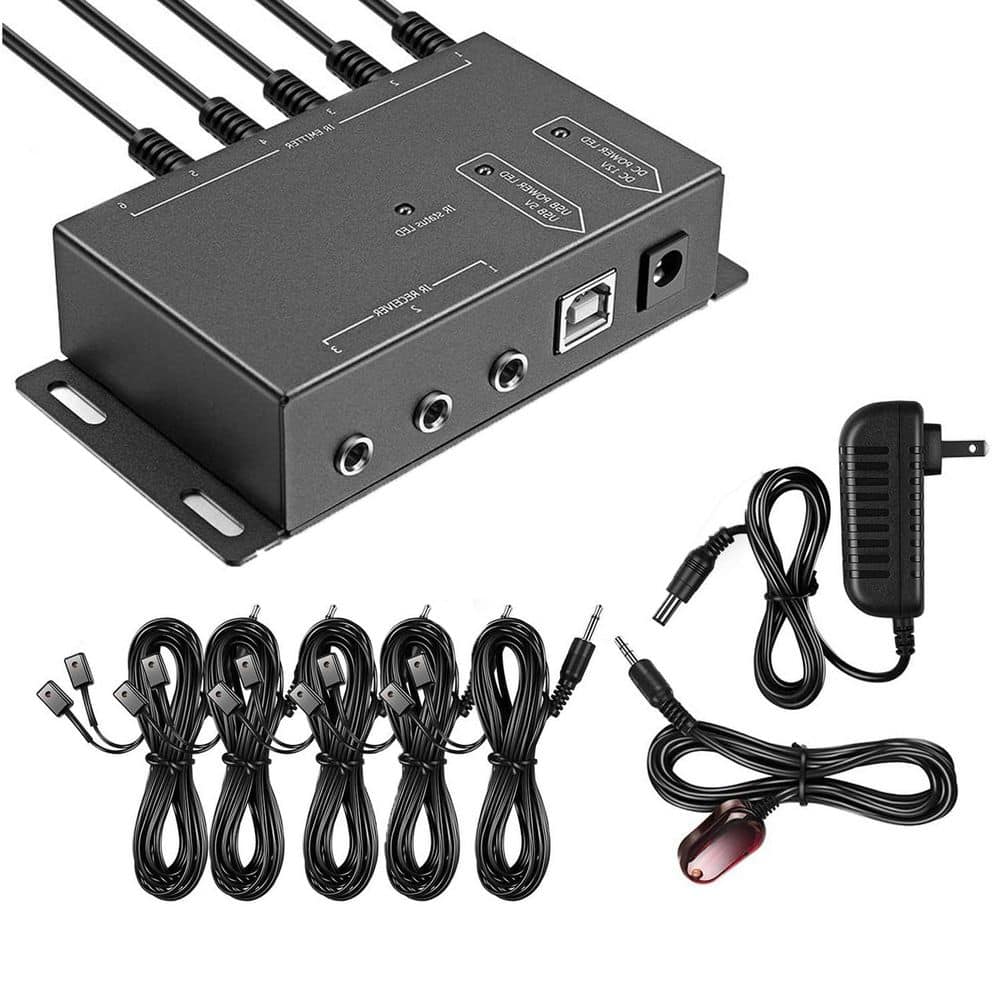 Vrbgify Infrared Repeater System Kit for Home Entertainment Control ...