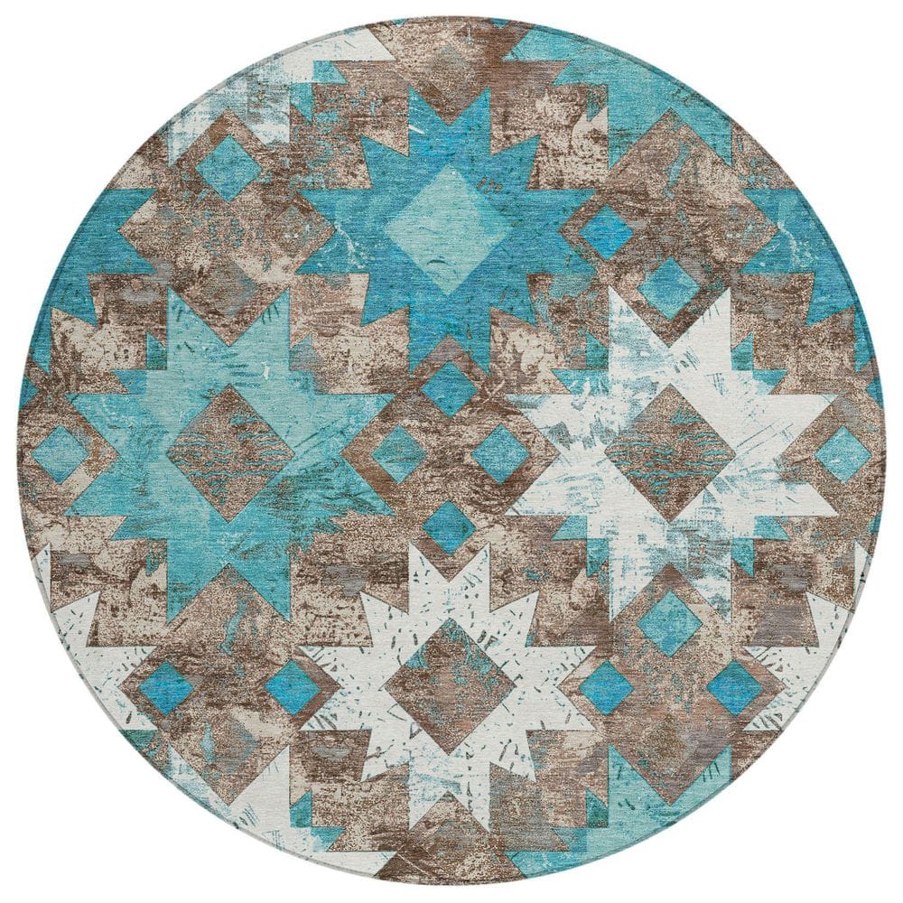 Addison Rugs Chantille Machine Washable Indoor/Outdoor Abstract ACN1879 ...