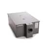 Zurn 29 in. x 16 in Low-Profile Grease Trap 50 GPM with 4 in Ho Hub ...