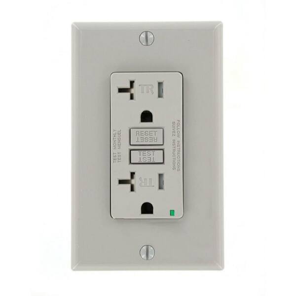 Reviews for Leviton 20 Amp SmartlockPro Tamper Resistant GFCI Outlet ...